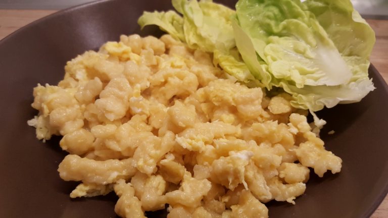 Tojásos nokedli - Kemény Tojás receptek képekkel